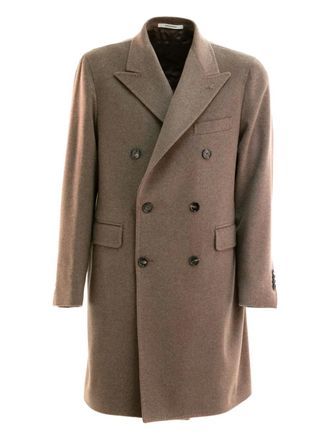 Tagliatore manteau à boutonnière croisée - Marron