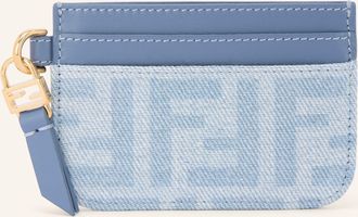 Fendi Kartenetui Baguette blau