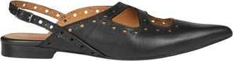 Munthe Mules mit Kettenbesatz - - Shoes - Damen - Schwarzk - 37 EU