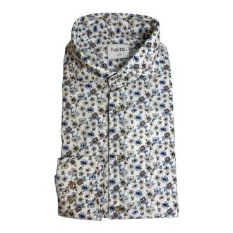 Fakts Homme, Chemises, Multicolore, Taille: XL 6459 Chemise Coupe Ajust&eacute;e
