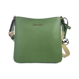 Michael Kors Femme, Sacs, Vert, Taille: ONE Size Jet Set Travel Small Messenger Sac Bandouli&egrave;re