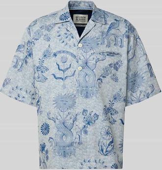 Scotch & Soda Modern Fit Freizeithemd mit Brustleistentasche