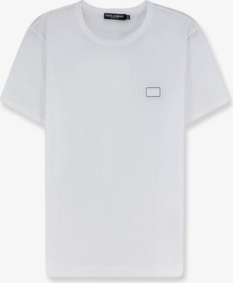Dolce & Gabbana Cotton t-shirt with iconic detail - DOLCE & GABBANA - gender_Man