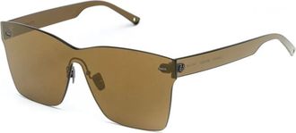 Belstaff Femme, Accessoires, Brun, Taille: ONE Size Lunettes de Soleil en Ac&eacute;tate Marron Mod&egrave;le LuminorBronze