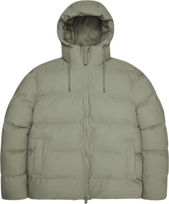 Rains Homme, Vestes, Vert, Taille: XL Veste Hybride Puffer Verte