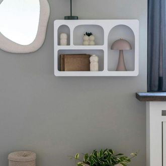 Pier Import Pier Import - Etagère murale blanche, 4 niches tallinn