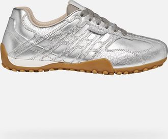 Geox Schuhe Snake Original Dame Silber