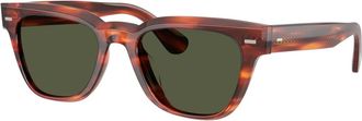 Oliver Peoples unisex, Accessoires, Brun, Taille: 51 MM 0Ov5601Su