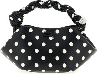 Ganni Femme, Sacs, Noir, Taille: ONE Size Polka-Dot Mini Bou Bag