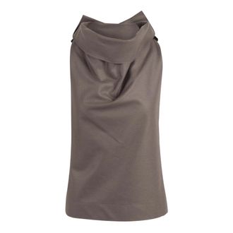 Issey Miyake Allow Top - - Tops - Damen - Grau - L