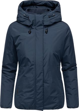 Ragwear Damen warme Winterjacke wasserdicht und atmungsaktiv mit Kapuze Sunniva Warm Navy Gr. L