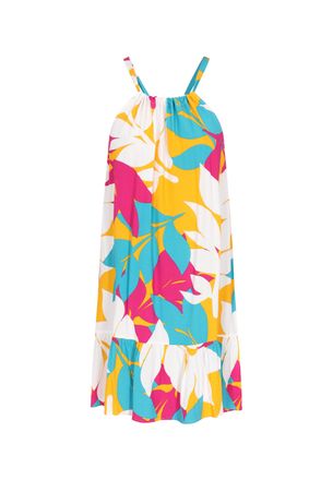 Izia Kleid Frauen gelb mehrfarbig