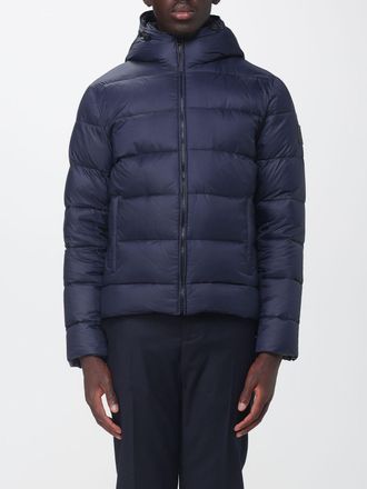 Fay Kurze Stepp-Daunenjacke aus Nylon mit Kapuze und Rei&szlig;verschluss