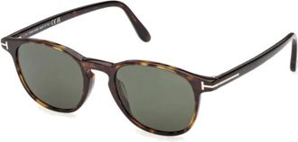 Tom Ford unisex, Accessoires, Brun, Taille: 50 MM Holt-02 Lunettes de soleil