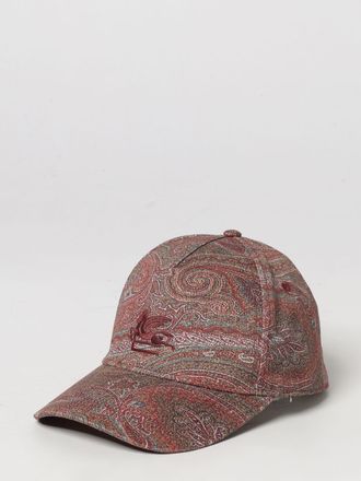 Etro Baumwoll-Baseballcap mit Paisley-Print und gesticktem Pegaso-Logo