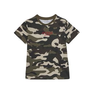 Guess T-Shirt L5YI19 K8HM4 Khakifarben Regular Fit