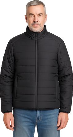 Dobsom Graham Herren Reha Jacke - Leicht wattierte Funktionsjacke mit magnetischem Rei&szlig;verschluss, T-Zippuller f&uuml;r einfache Handhabung (DE/NL/SE/PL, Alphanum