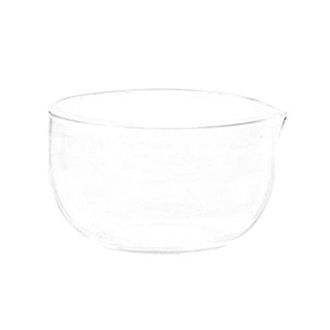 MagiDeal Bol &agrave; Matcha en Verre &agrave; Haute Teneur en Borosilicate avec Bec Verseur Tasse &agrave; r&eacute;sistant &agrave; la Chaleur Bol &agrave; Matcha Japonais pour Cuisine, 350ML