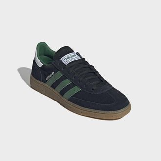 adidas Sneaker ADIDAS PERFORMANCE HANDBALL SPEZIAL, Herren, Gr. 38,5, schwarz (core schwarz, nordic gr&uuml;n, ftwr wei&szlig;), Leder, Schuhe Sneaker, Topseller