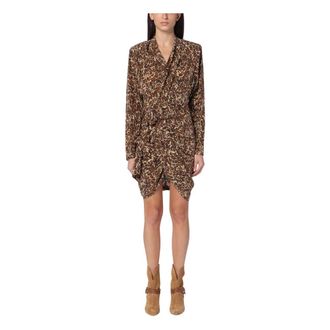Isabel Marant Damen Etuikleid - - Dresses - Damen - Braun - 2XS