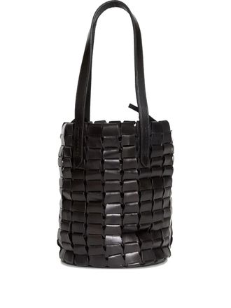 Dragon Diffusion sac seau en cuir Link - Noir