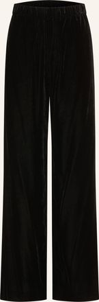 Max Mara Weekend Max Mara Marlenehose Edro Aus Samt schwarz