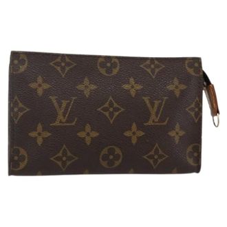 Louis Vuitton Pochette en toile Pre-owned - Femme - Pre-owned - Brun - Taille: ONE Size
