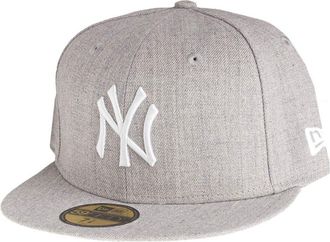 New Era Cap MLB Basic Neyyan, Heather Grey/White, 6 7/8, 11044974