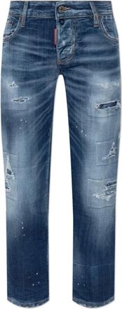 Dsquared2 Femme, Jeans, Bleu, Taille: 34 FR Jenna Jeans