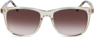 Paul Smith Sonnenbrille mit eckigem Gestell - Nude