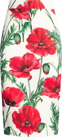 Dolce & Gabbana HOSEN & R&Ouml;CKE - Midi-R&ouml;cke auf YOOX.COM