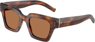Dolce & Gabbana Homme, Accessoires, Brun, Taille: 48 MM Dg4413 Lunettes de soleil