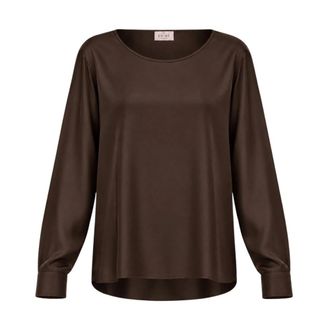 Marella Emmcursore Bluse - - Blouses & Shirts - Damen - Braun - M