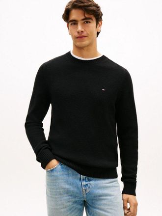 Tommy Hilfiger Rundhalspullover LAMBSWOOL CREW NECK