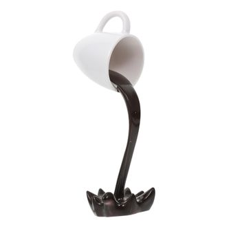 Amosfun Schwebende Kaffeetasse Aus Harz Kreative Tischn-Decoration F&uuml;r Wohnungen B&uuml;ros Hotels Langlebig Und Vielseitig Einsetzbar