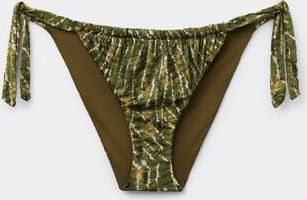 Calzedonia Bikinihose Mit Schleifen Natural Tie-dye Grun