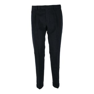 BRIGLIA 1949 L&auml;ssige Baumwollhose - - Trousers - Herren - Blau - 2XL
