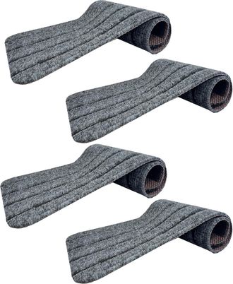 Generic Trail-Stufenmatten | 4 Stück, Abdeckungen für Wohnmobil, rutschfest, wasserdicht, für Campingfahrzeuge, Outdoor und Garten