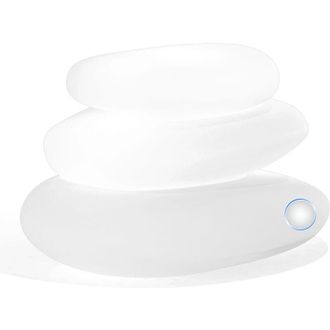 Monacis Lampe &agrave; poser de jardin d&eacute;coration lumineuse en r&eacute;sine 75X62X47 h mod. Eden Lumi&egrave;re Blanche