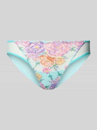 Marie Jo Slim Fit Slip mit floralem Allover-Stitching Modell Lisbeth