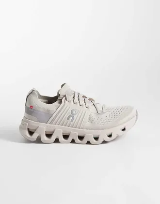 On Cloudswift 4 baskets de running en pierre et gris-Neutre
