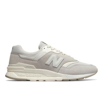 New Balance Herren 997H in Wei&szlig;, Wildleder/Mesh, Gr&ouml;&szlig;e 40.5