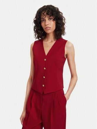 Tommy Hilfiger Weste WW0WW48882 Rot Regular Fit