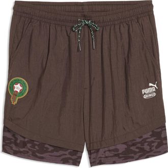 Puma x MAROKKO x SALEHE BEMBURY KING Relaxed Shorts Herren, Accessoires, Braun, XL