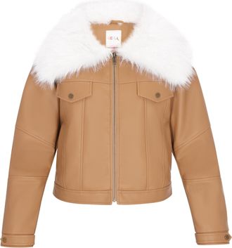 Izia Jacke Frauen Kamel