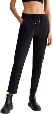 Liu Jo Liu Jo Pantalon de jogging en jersey TF4193, Noir, XS