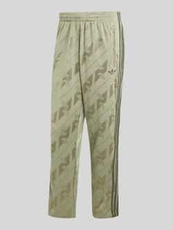 adidas Originals Regular Fit Sweathose mit Allover-Logo-Print
