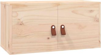 vidaXL Wandschrank 60x30x30 cm Massivholz Kiefer Vidaxl