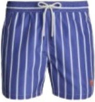 Polo Ralph Lauren Homme, Maillots de bain, Bleu, Taille: L Slftraveler Mid Trunk