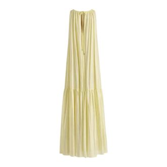 Meimeij Femme, Robes, Jaune, Taille: 40 FR Long Dress